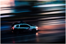 Speeding Police Car Free Stock Photo - Public Domain Pictures