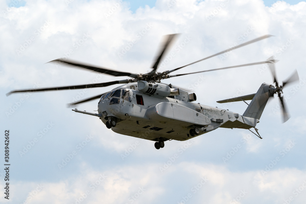 BERLIN - APR 27, 2018: New Sikorsky CH-53K King Stallion heavy-lift ...