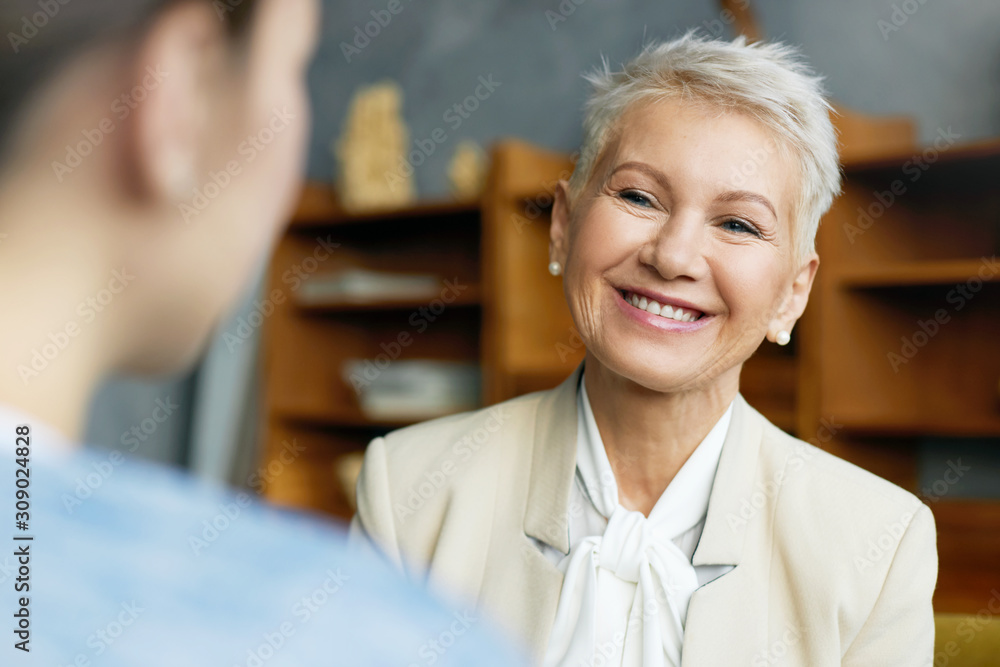 Human resources, recruitment and employment concept. Portrait of ...