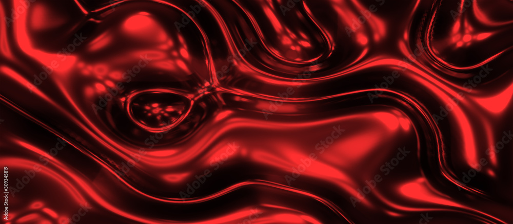 red liquid abstract organic form background, wallpaper 4k resolution ...