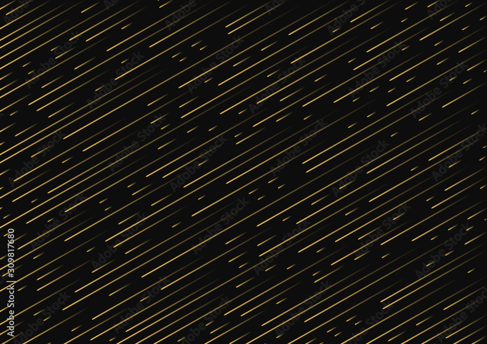 Slanted golden lines, glitter background, colored gradient. Vector ...