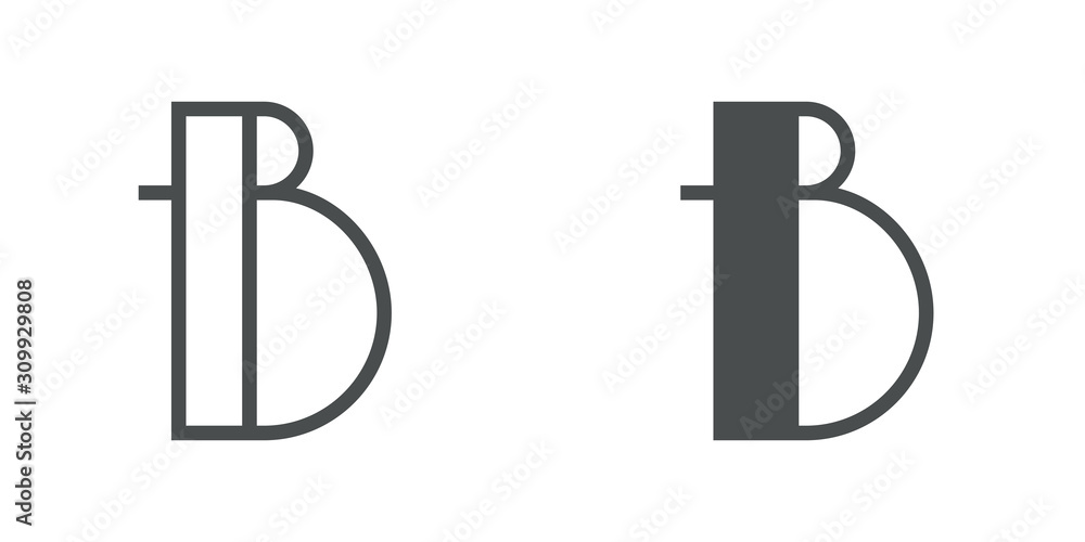 Formas De La Letra B Letra B Letras Iniciales Elegantes Y Alfabeto