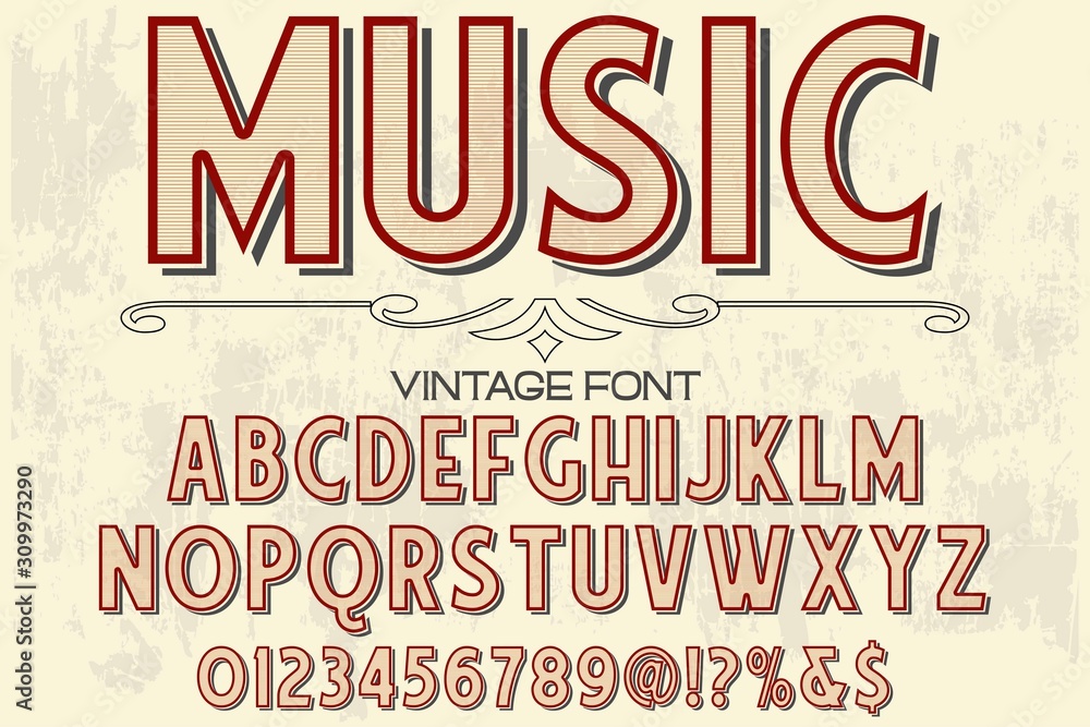 alphabet Font Script Typeface handcrafted handwritten vector label ...