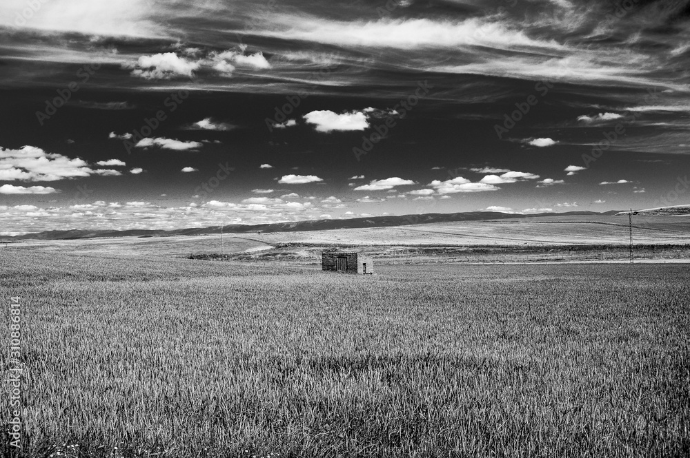 Paisajes en blanco y negro Stock Photo | Adobe Stock