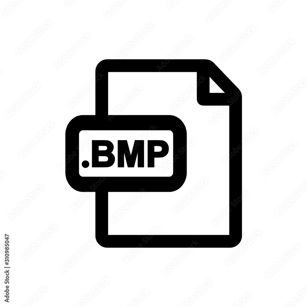 Use It In All Your Designs Filename Extension Icon Bmp Bitmap Image File Or Device Independent