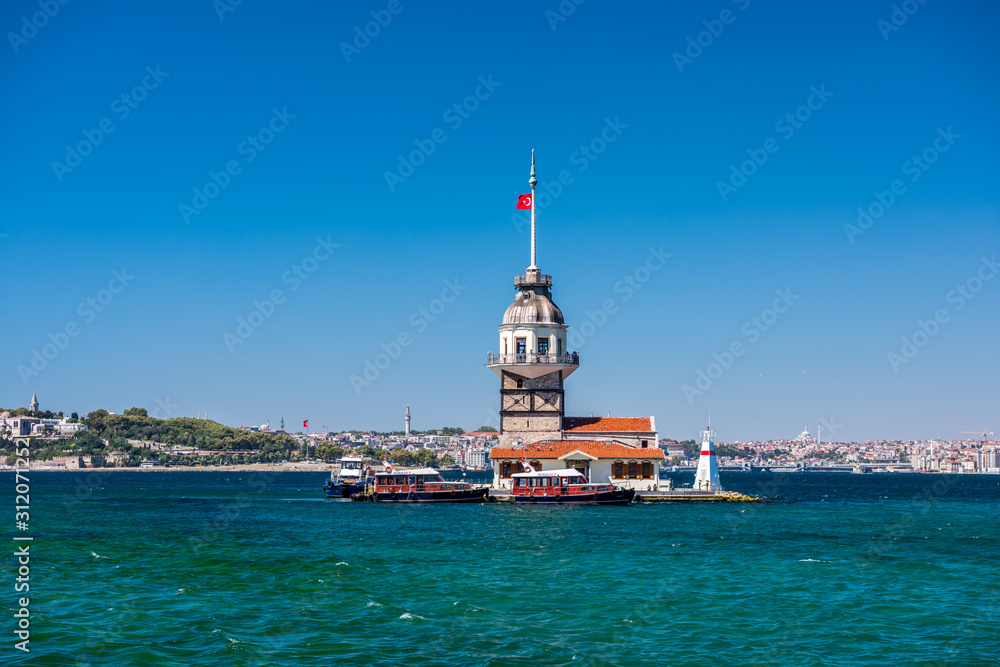 The Maiden's Tower, also known as Leander's Tower since the medieval ...