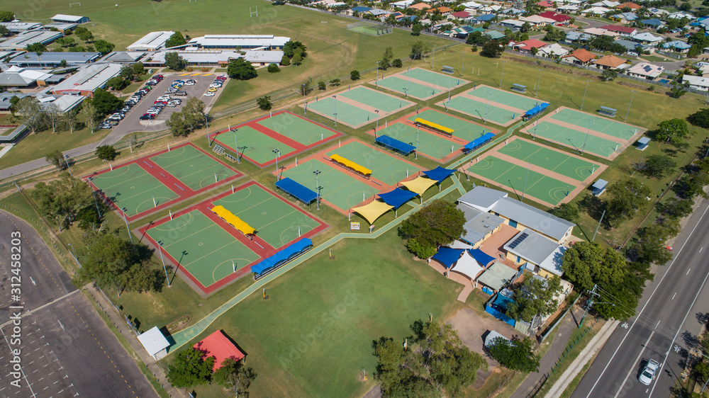 Townsville, Qld - Murray Netball Courts Stock Photo | Adobe Stock