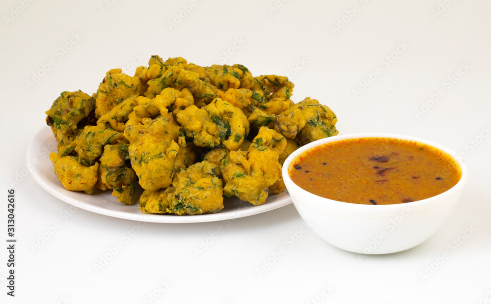 Indian Favourite Street Fried Food Pakora Also Know as Pakoda, Bhajiya ...