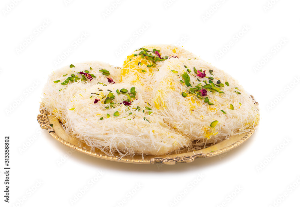 Indian Traditional Sweet Food Desi Ghee Ki Pheni Also Know as Sutarfeni ...