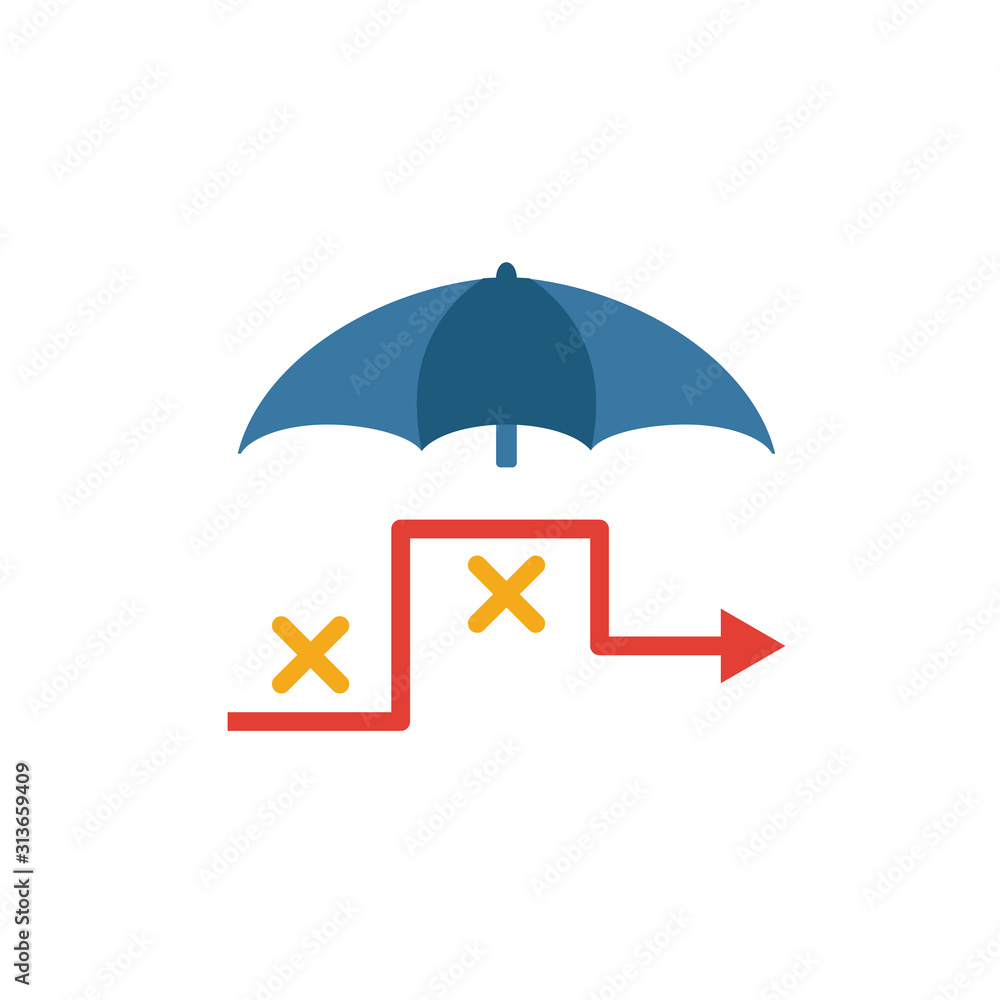 Risk Plan icon. Simple element from risk management icons collection ...