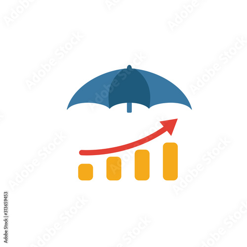 Risk Strategy icon. Simple element from risk management icons ...