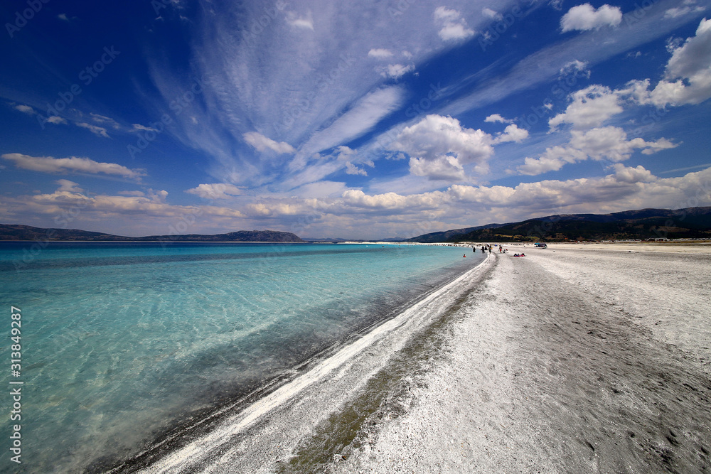 Lake Salda is one of Turkey's deepest, clearest and cleanest tectonic ...