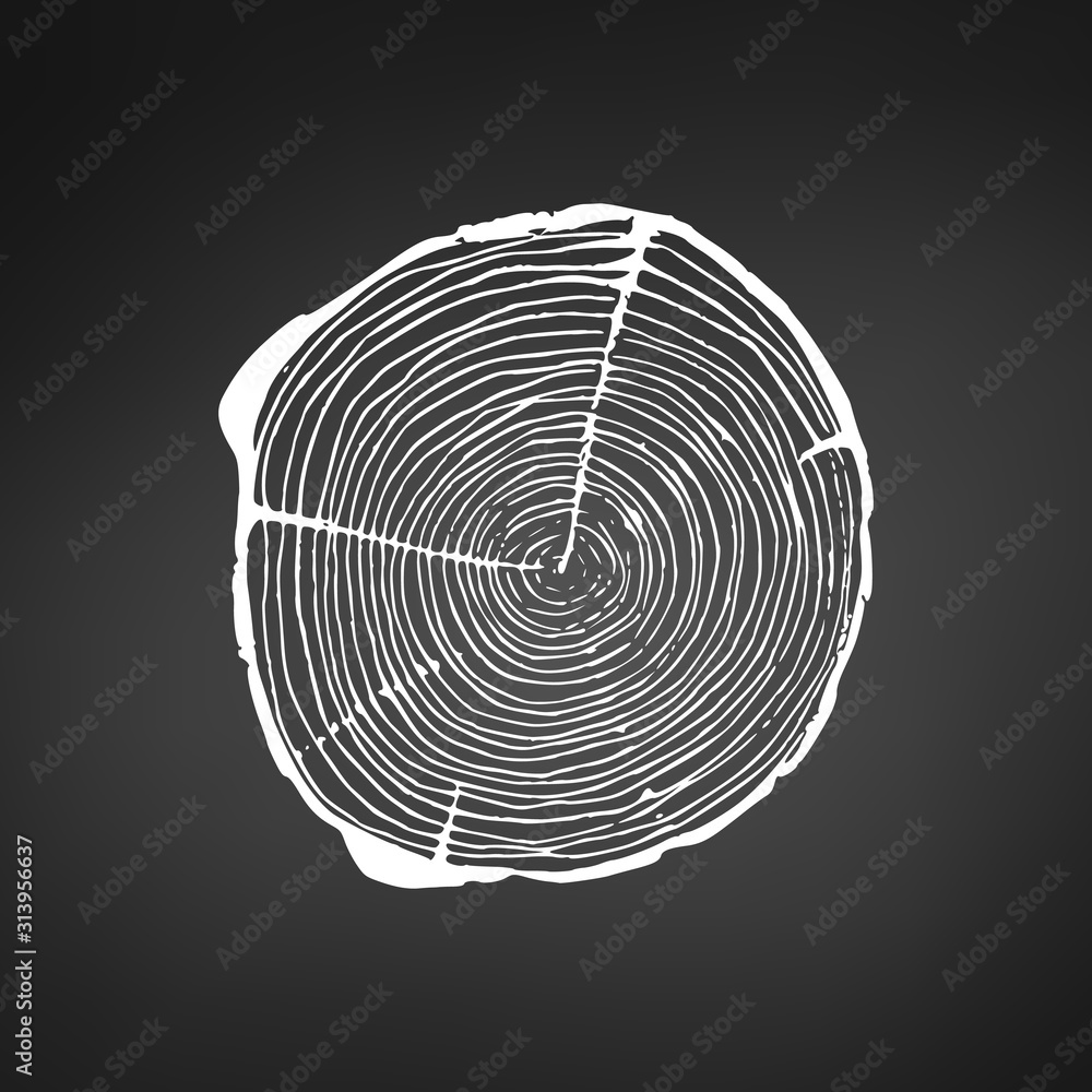 Annual tree growth rings logo, cross-section of a tree trunk. Stock ... Annual tree growth rings logo, cross-section of a tree trunk. Stock ...