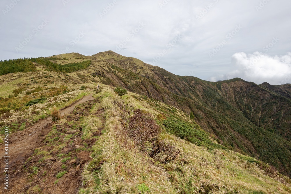 Azoren - São Miguel - Pico da Vara - Wanderweg Stock Photo | Adobe Stock