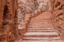 Red Rock Erosion Steps Free Stock Photo - Public Domain Pictures