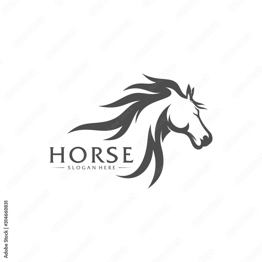 Fast Horse logo Design Vector, Creative design, Template, illustration ...