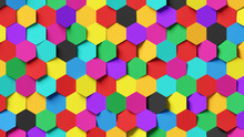 Color Hex Tiles Free Stock Photo - Public Domain Pictures