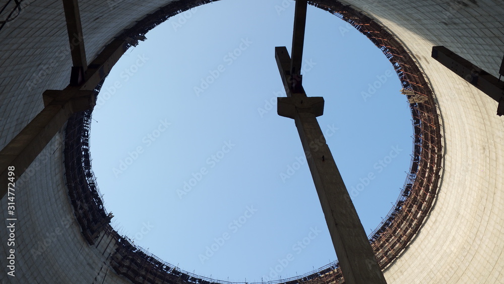 Chernobyl Cooling tower Radiation exclusion zone Pripyat abandoned ...