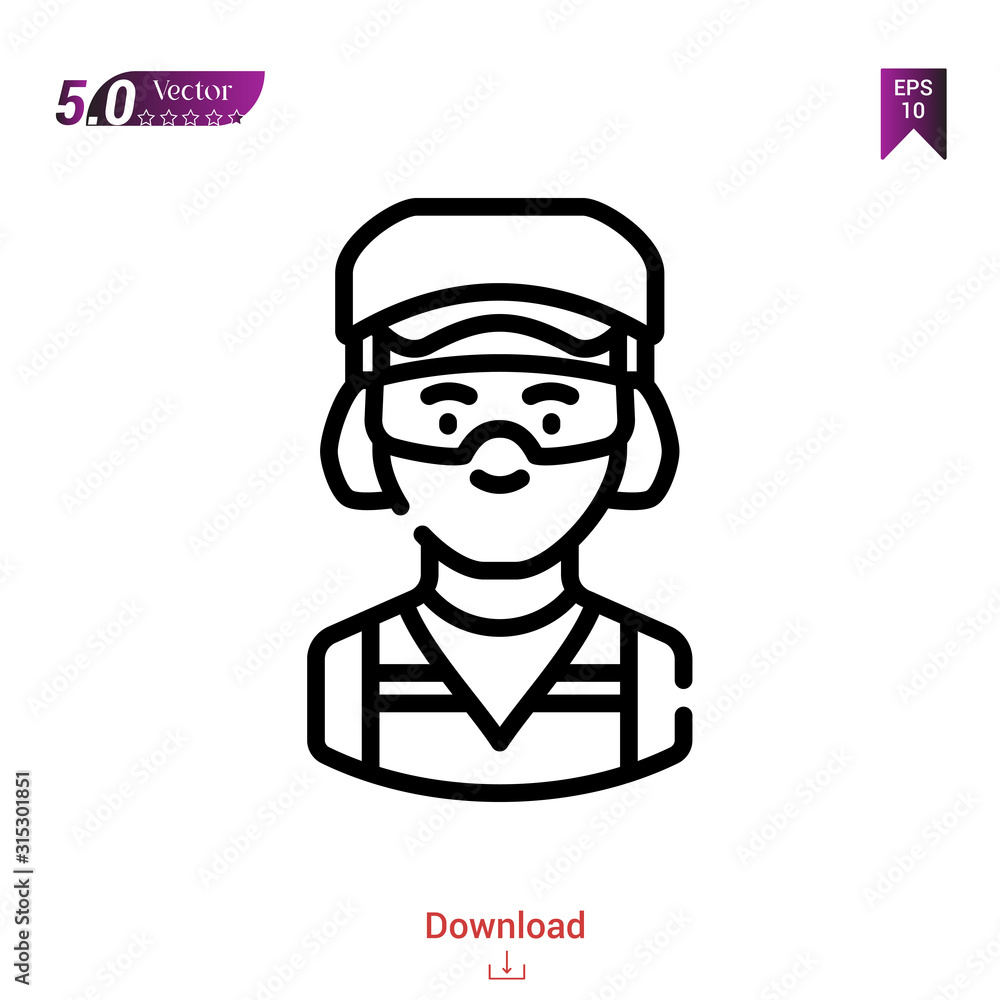 Outline shooter icon. shooter icon vector isolated on white background ...