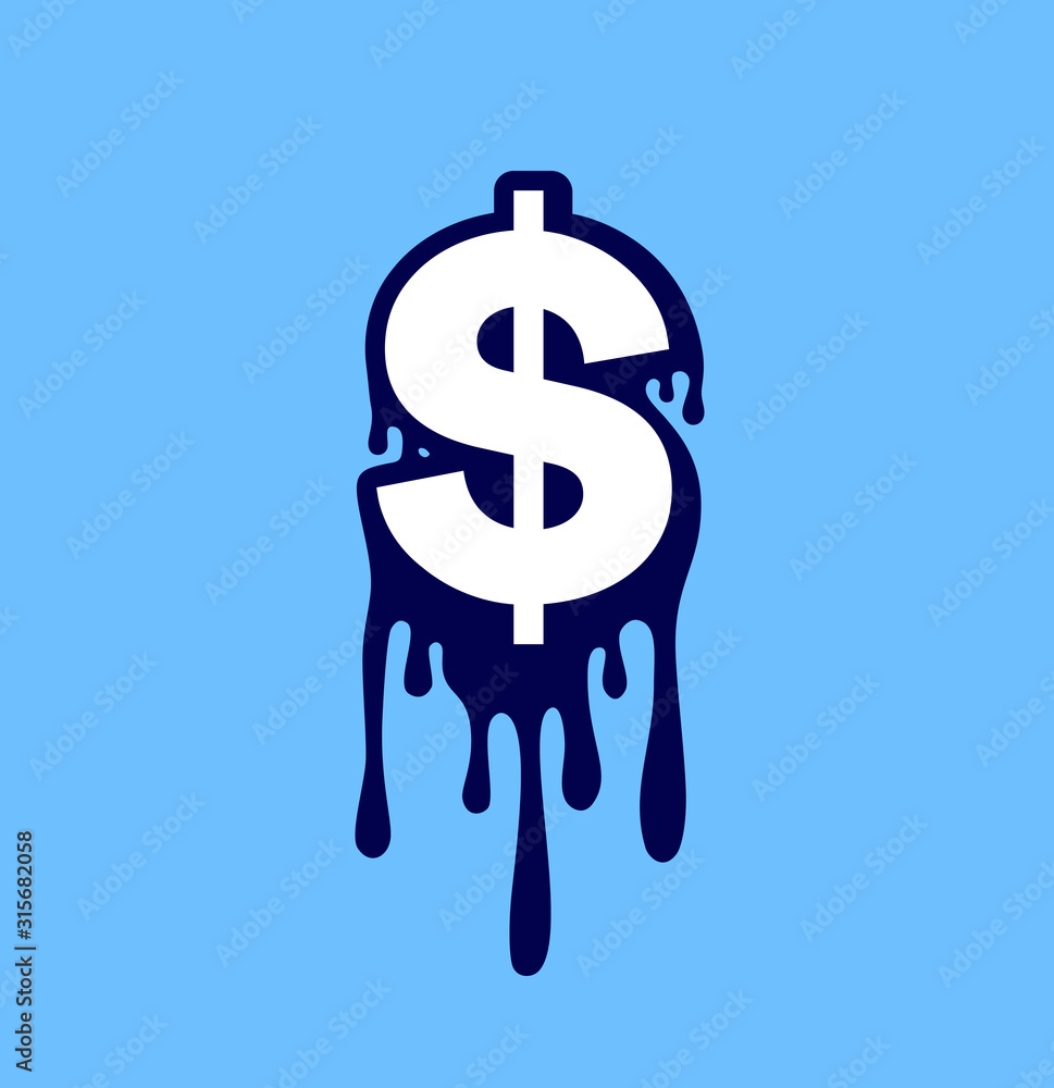 Dollar sign - vector icon. Easy to edit and change colors. Dollar ...