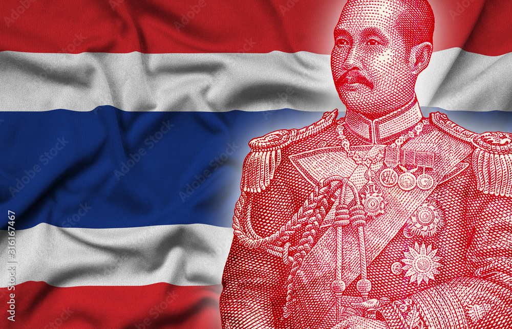 Foto de Stock Portrait of Chulalongkorn also known as King Rama V was ...