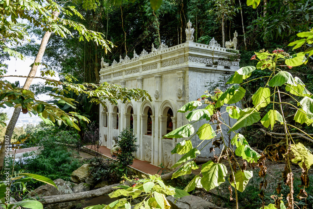 Buddhist Wat Palad Pha Lat Wat Sakithaka Forest Temple in Chiang Mai ...