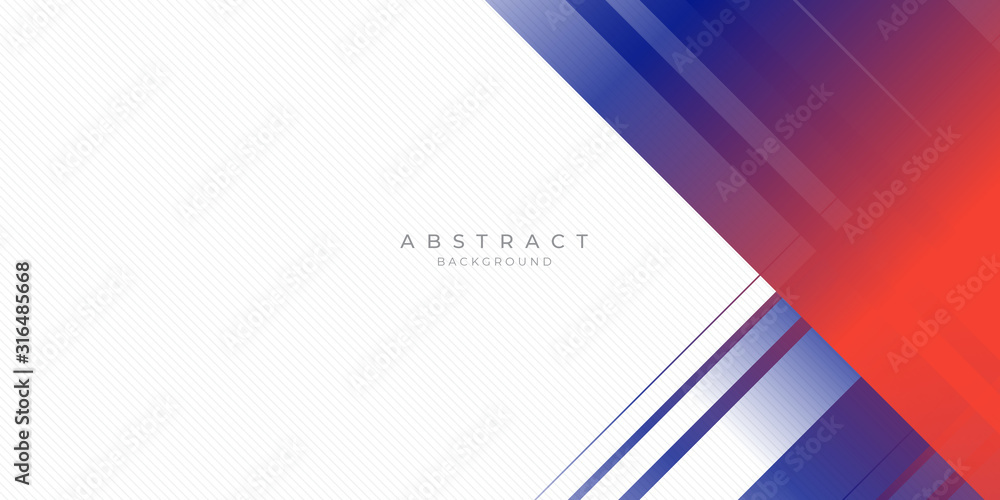Modern red blue abstract background with stylish line square suit for ...