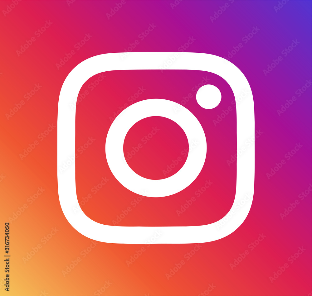 Image vectorielle Stock instagram vector logo.instagram vector icon ...