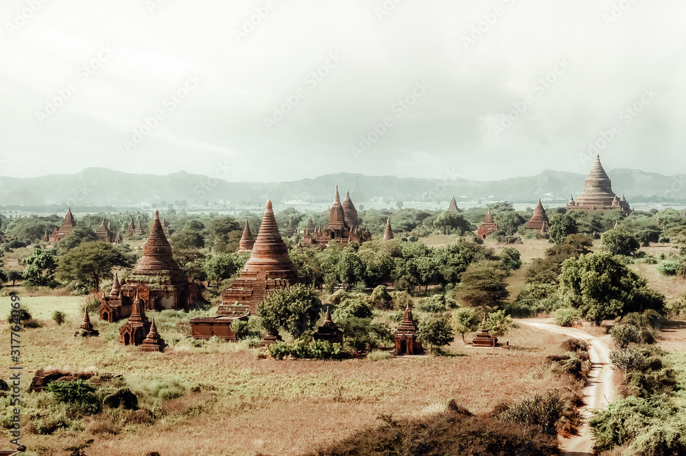 Travel landscapes and destinations. Amazing architecture of old ...