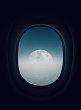 Moon Through The Window Free Stock Photo - Public Domain Pictures