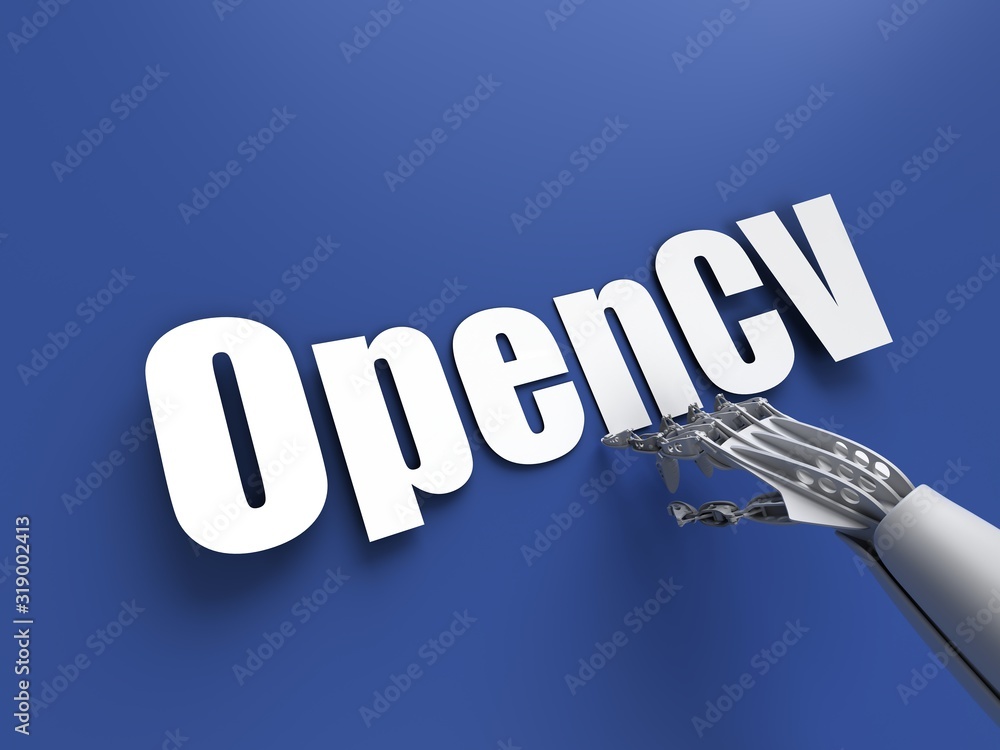 OpenCV - Open Source Computer Vision Stock Illustration | Adobe Stock