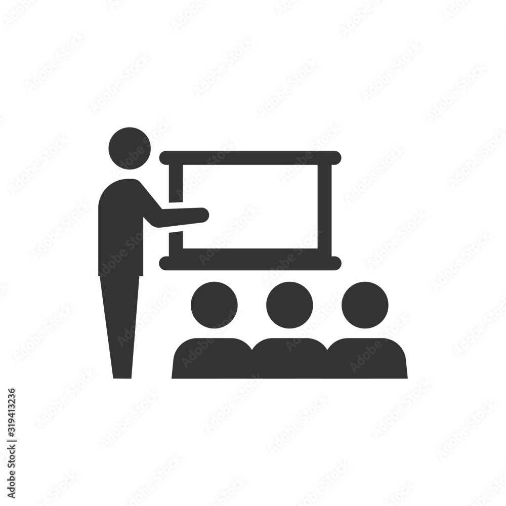 Training center icon Stock Vector | Adobe Stock