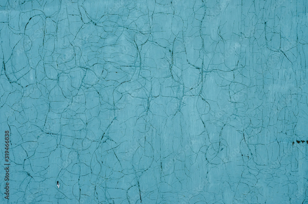 Cracked blue painted metal texture backgraund Stock Photo | Adobe Stock