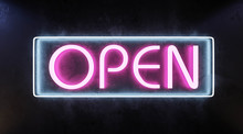 Pink Neon Open Sign Free Stock Photo - Public Domain Pictures