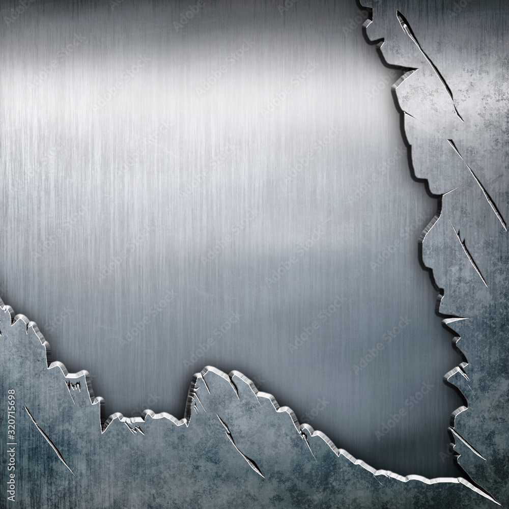 crack metal template Stock Illustration | Adobe Stock