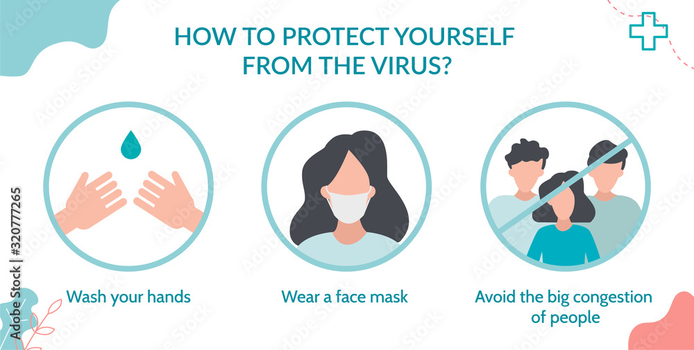 How to protect yourself from the virus? Wash your hands, wear a mask ...