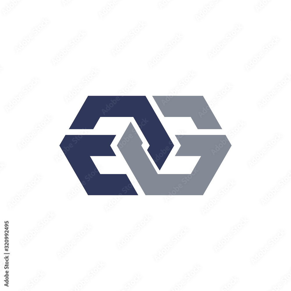 Initial letter gg logo vector templates Stock Vector | Adobe Stock