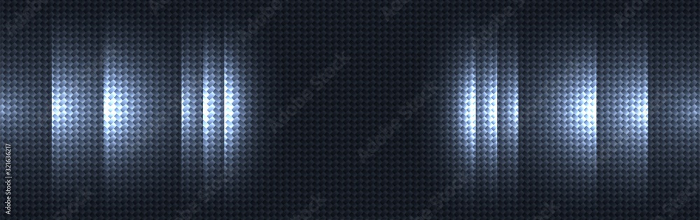 dark blue carbon fiber material texture with light effect Stock Vector ...