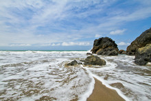 Ocean Tide Coming In Free Stock Photo - Public Domain Pictures
