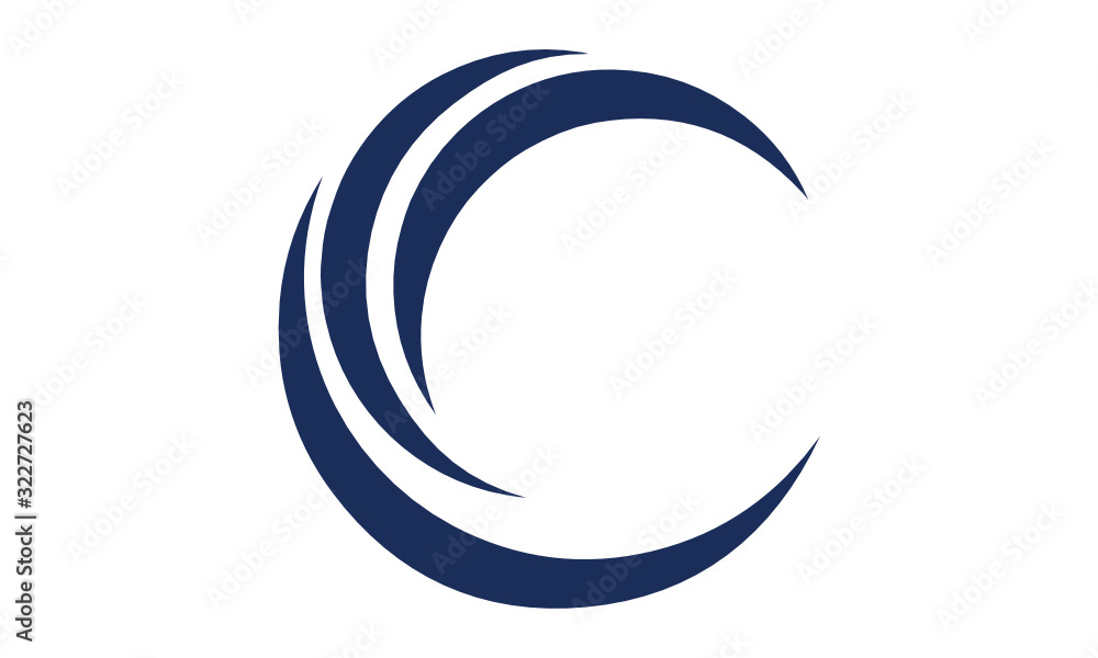 C logo shape letter moon. Modern C-Logo Concept: Sleek, Professional ...