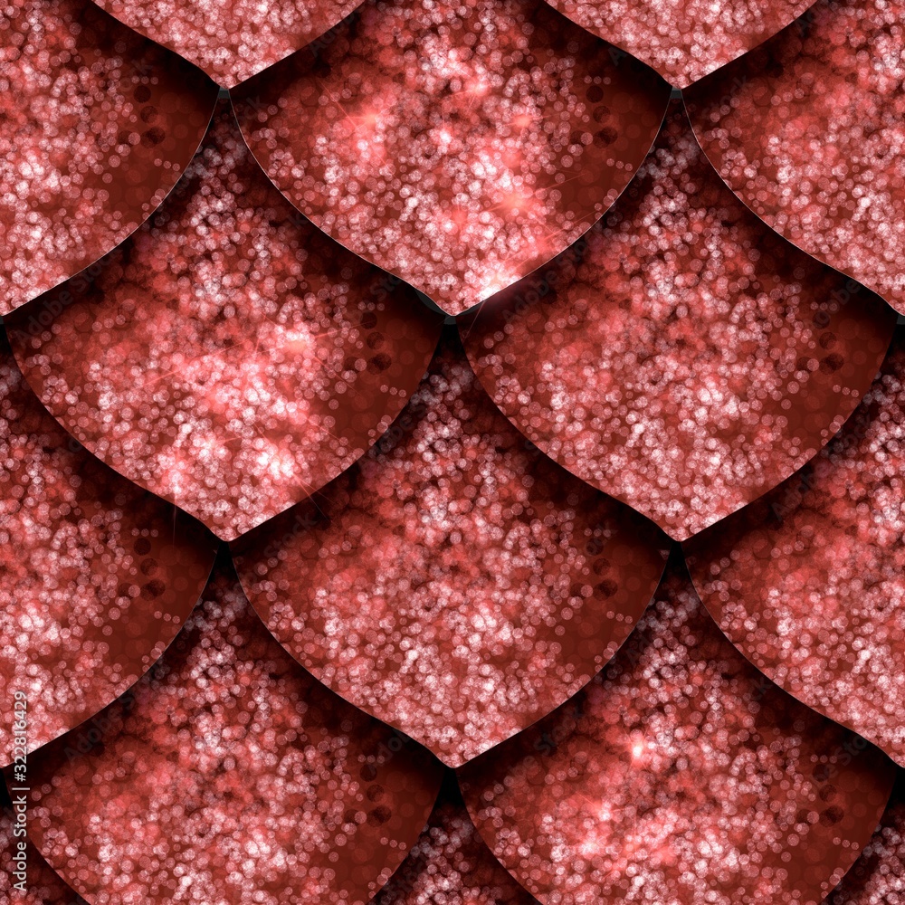 Seamless texture of dragon scales, reptile skin background Stock ...