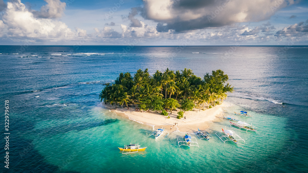 Siargao Islands Drone aerial view Philippines Stock Photo | Adobe Stock
