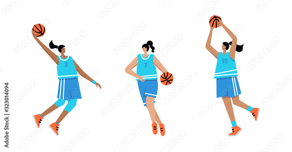 Basketball vector illustration Stock Vector | Adobe Stock