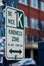 Nice Way Street Sign Free Stock Photo - Public Domain Pictures