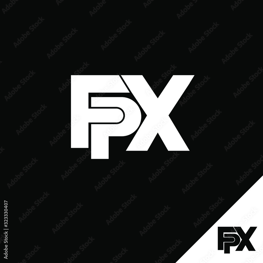 FPX logo design, Letter FPX geometric logo, Logo for game, community or ...