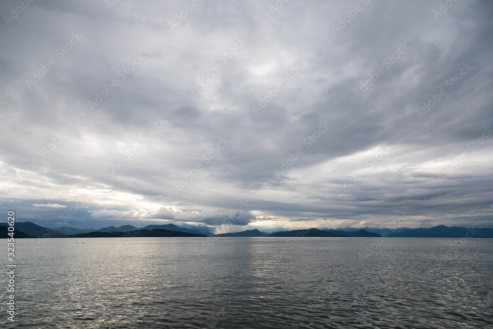 Avacha Bay, Kamchatka Peninsula, Russia. One of the largest bays on the ...