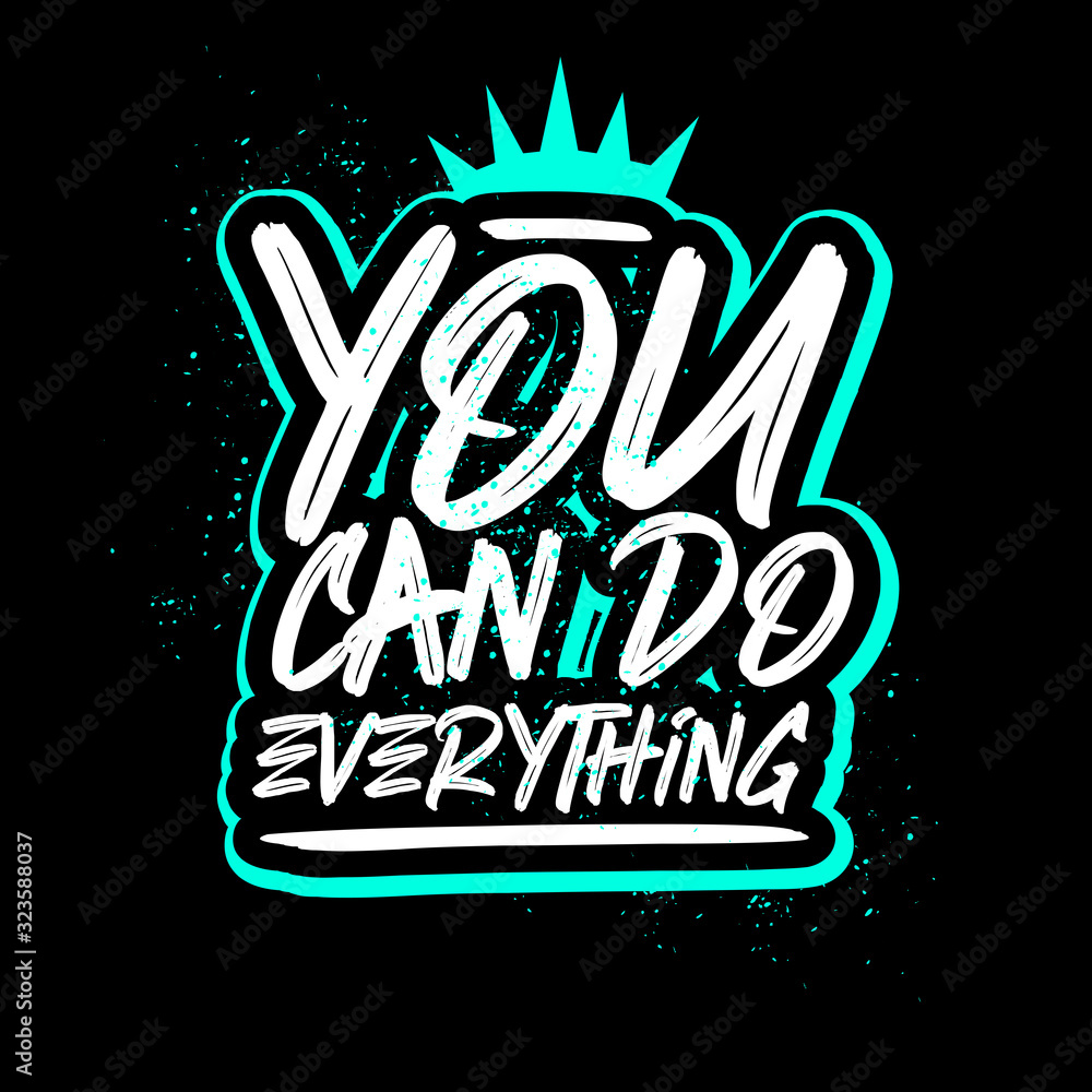 you can do everything lettering typography. inspiration and ...
