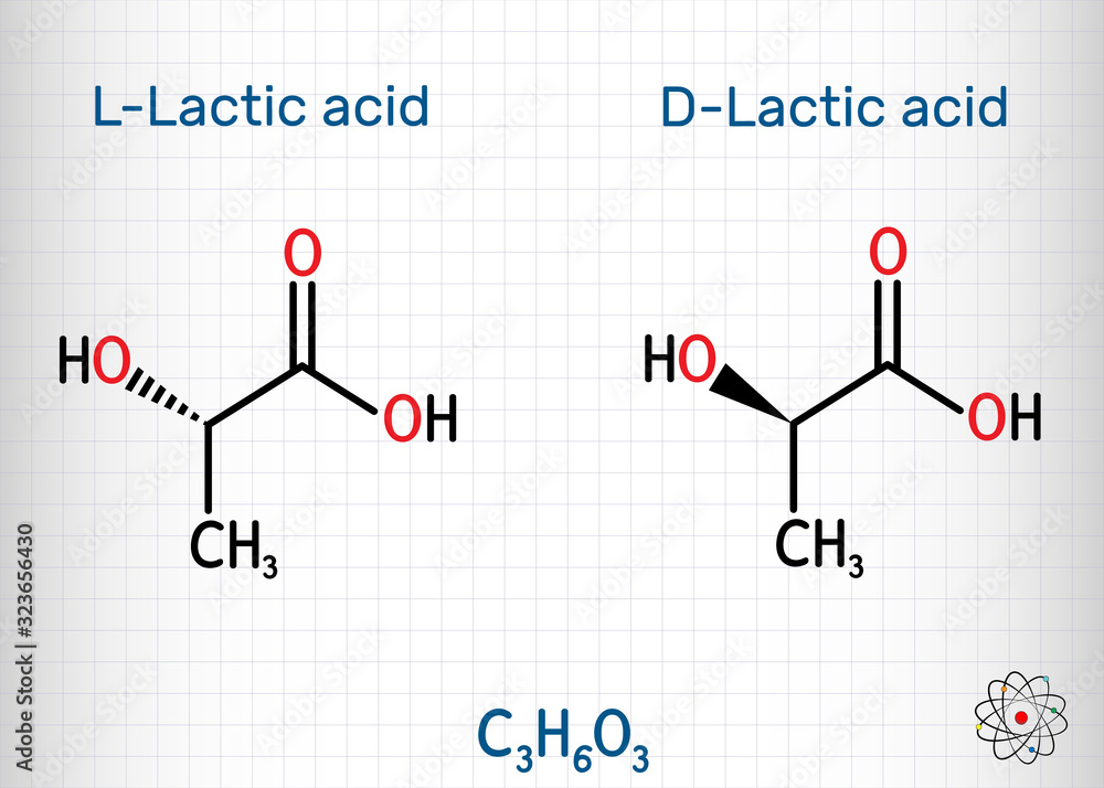 Lactic Acid Structure