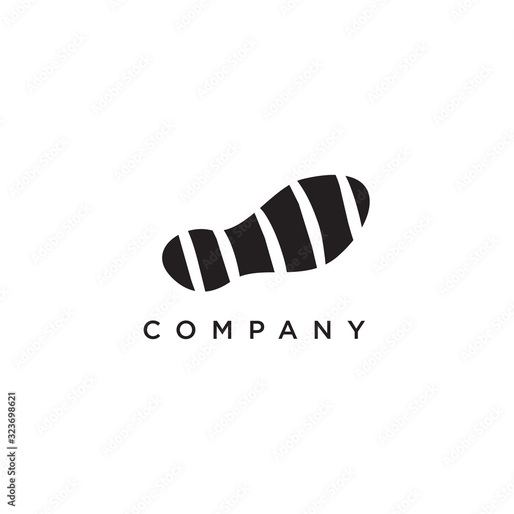 Shoes company logo design vector illustration template Stock Vector ...