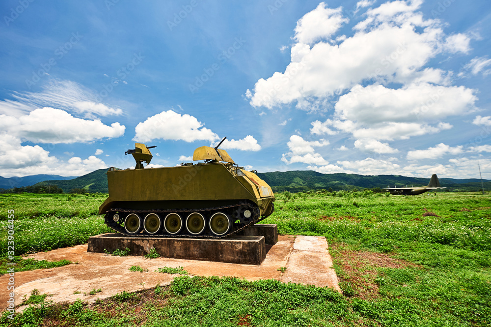 Fotografie War Museum: U.S. Army M113 armored personnel carrier in Khe ...